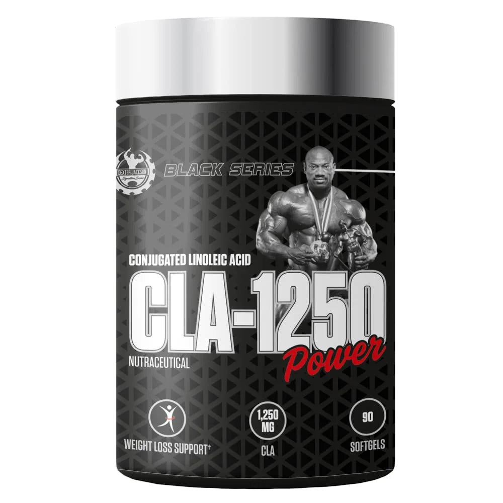 Dexter Jackson-Black Series-CLA1250-Fatloss,Weight Support-90 Softgels ...